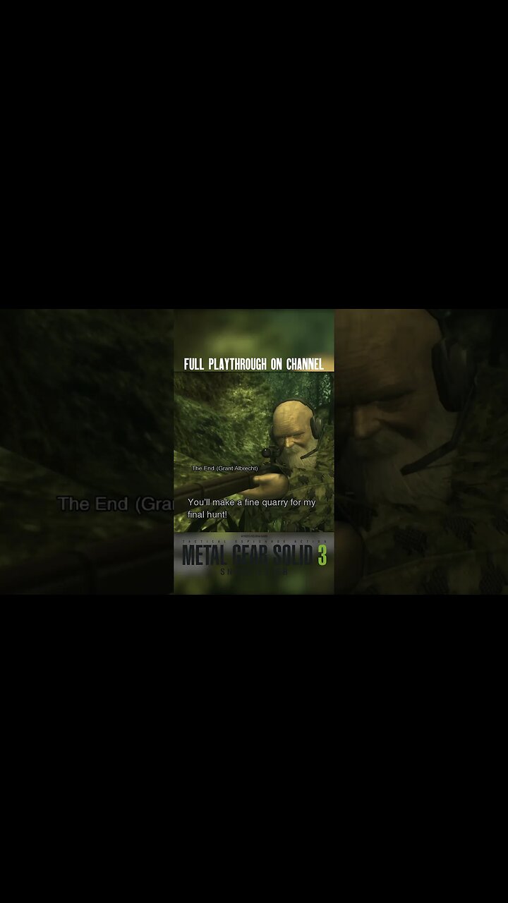THE END | Metal Gear Solid 3: Snake Eater #metalgearsolid3 #mgs3 # ...