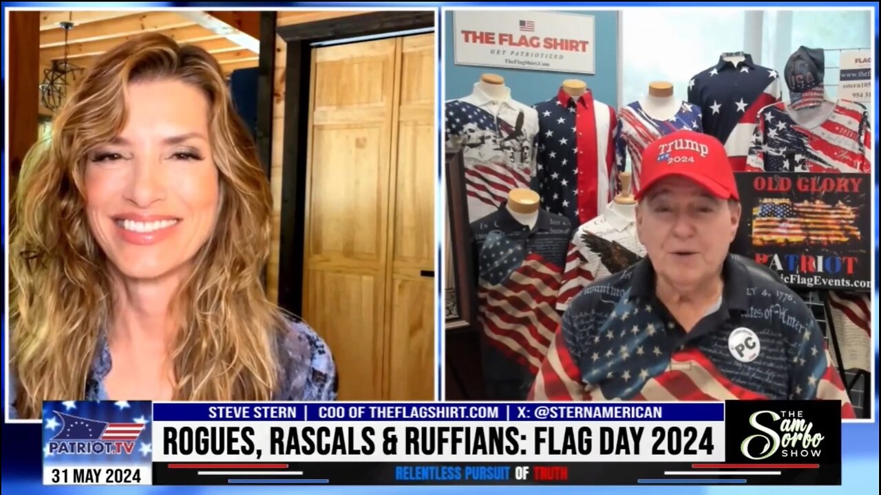 The Sam Sorbo Show With guest Steve Stern Flag Day 2024