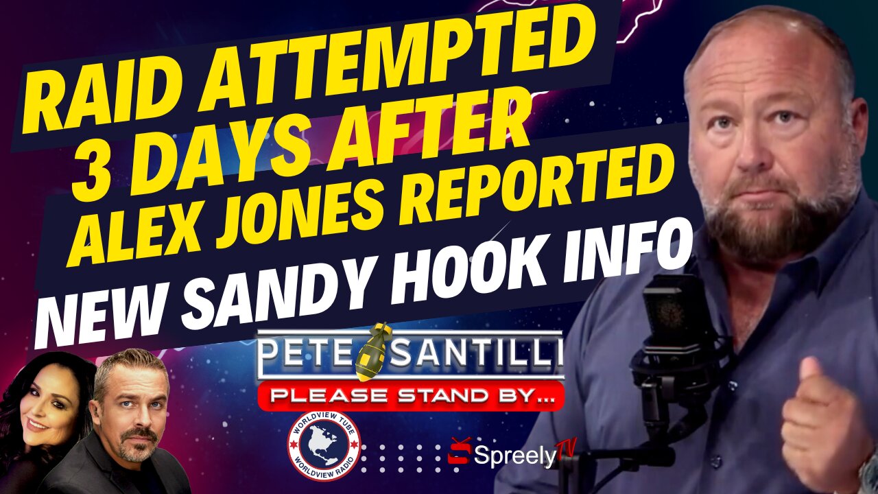 🚨RAID ATTEMPTED🚨 3 DAYS AFTER ALEX JONES REPORTED SANDY HOOK INFO [Pete ...