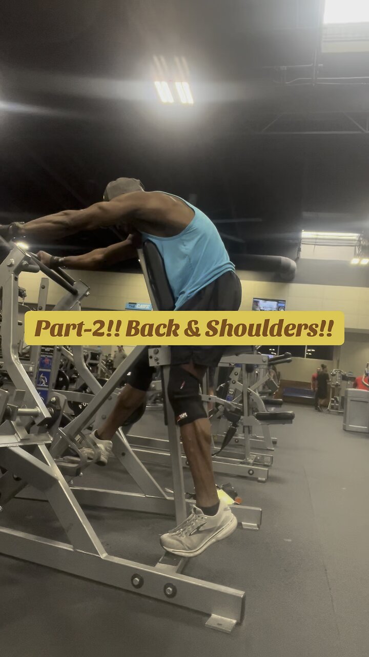 What? Lateral Raises!? Back & Shoulders 🤩
