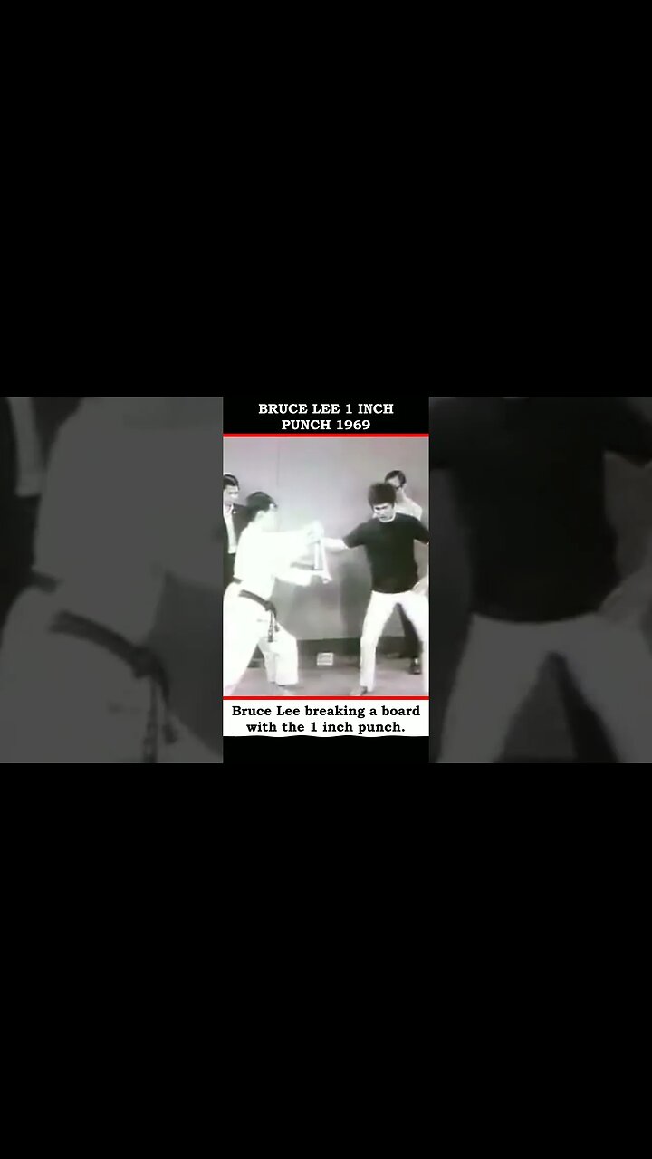 Bruce Lee 1 Inch Punch 1969 #brucelee #1inchpunch #shorts
