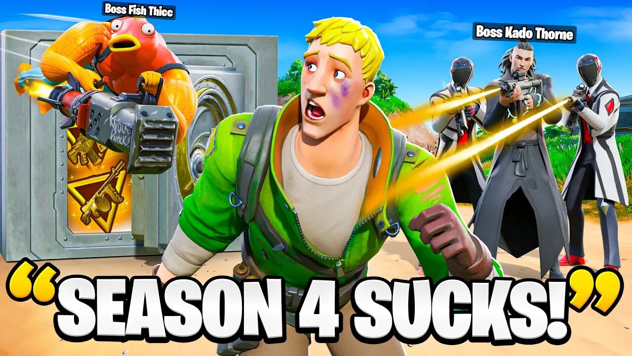 I Trolled Him In Fortnite Season 4! (RAGE)