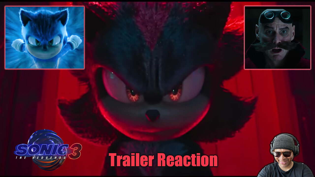 SONIC THE HEDGEHOG 3 Trailer Reaction!
