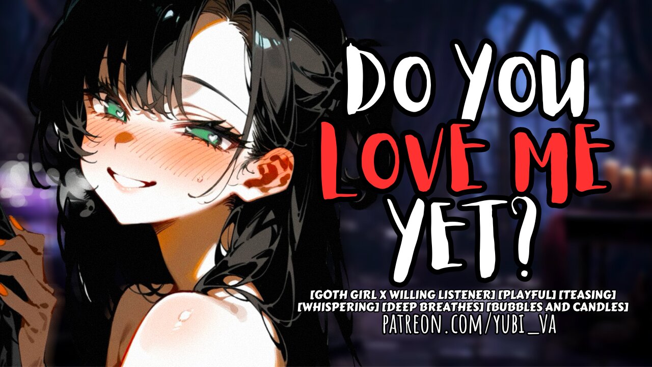 Pulling You In and Blowing In Your Ear Til You Melt [Sus Goth Girl][F4A ASMR Roleplay]