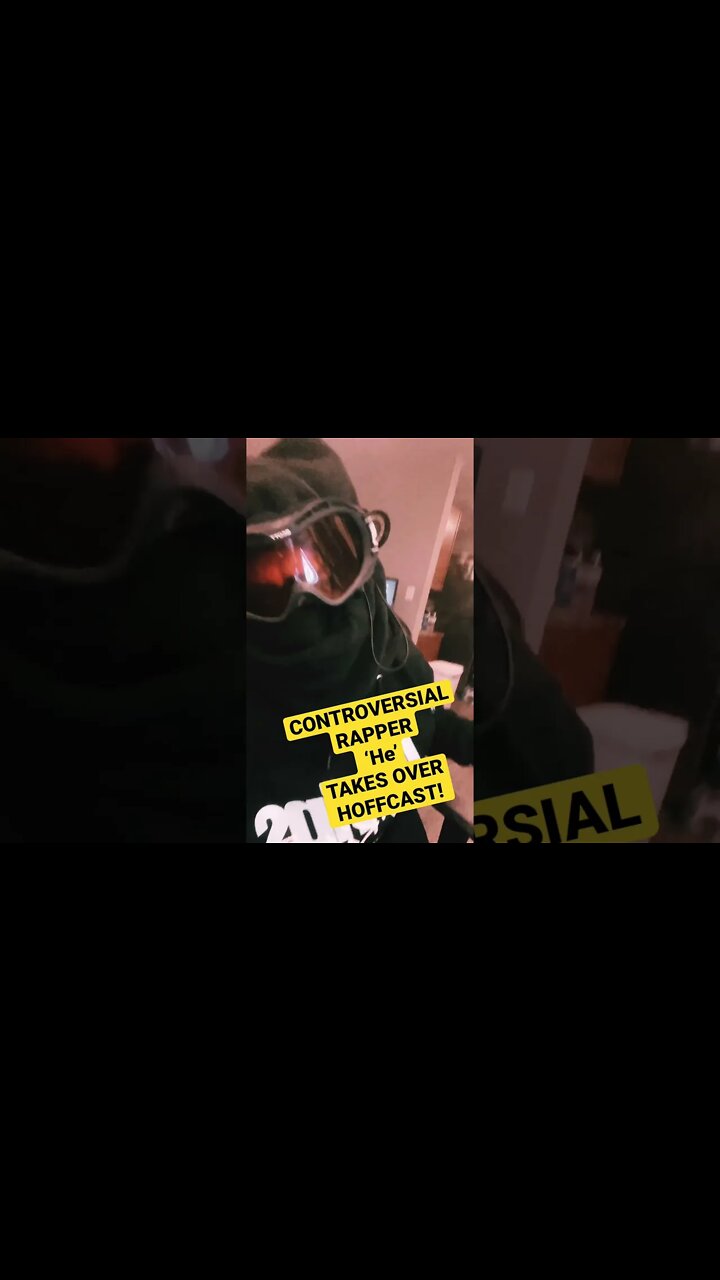 Controversial Rapper ‘He’ TAKES OVER HOFFCAST