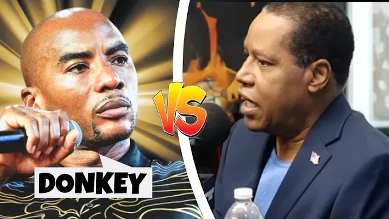Charlamagne SALTY at Larry Elder's Epic Takedown | Names Larry Donkey ...