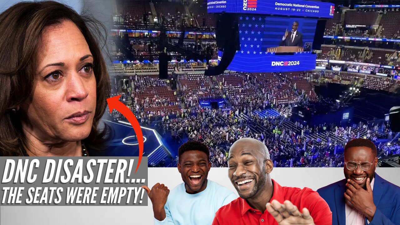 DNC DISASTER Chicago Mayor Speaks To Empty Seats At Democratic National ...