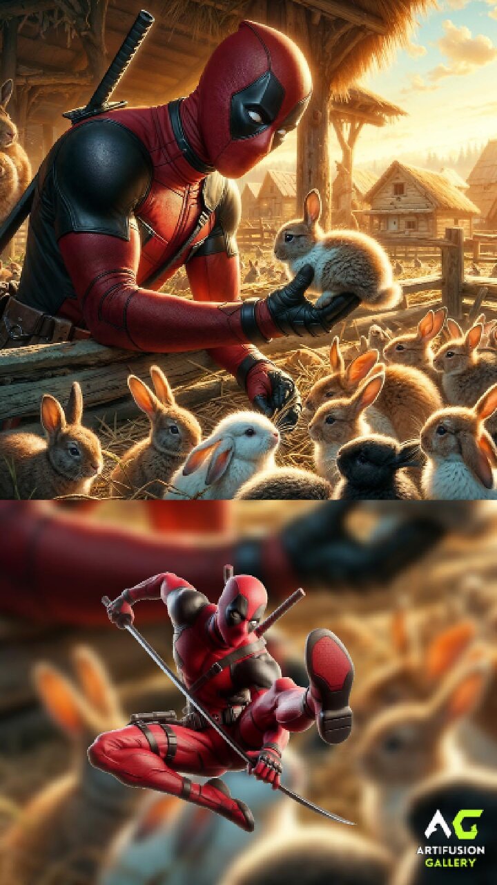 Supervillains on a farm 💥 Avengers vs DC - All Marvel & DC Characters # ...