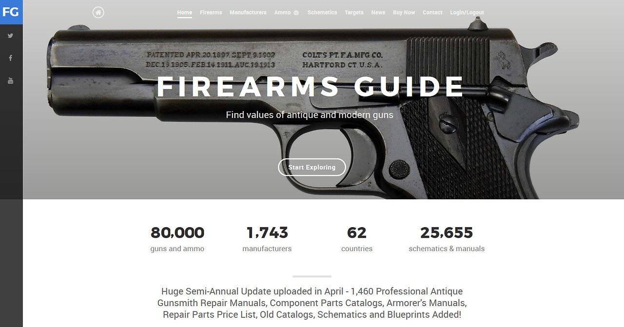 25,655 Gun Manuals, Gun Blueprints, Schematics & Catalogs + Gun Values ...