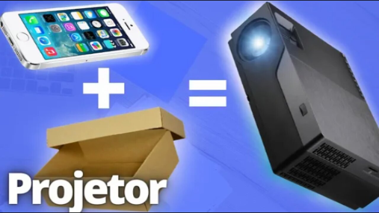 How to make a projector using a mobile phone: turn your smartphone into ...