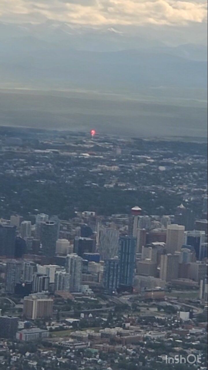 Explosion in Calgary Alberta caught on Camera
