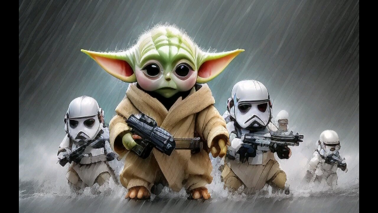 baby yoda stormtroopers