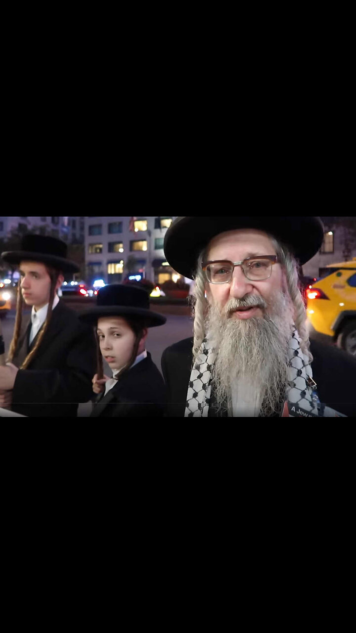 Rabbi Yisroel Dovid Weiss from Neturei Karta International (Nakba Day)