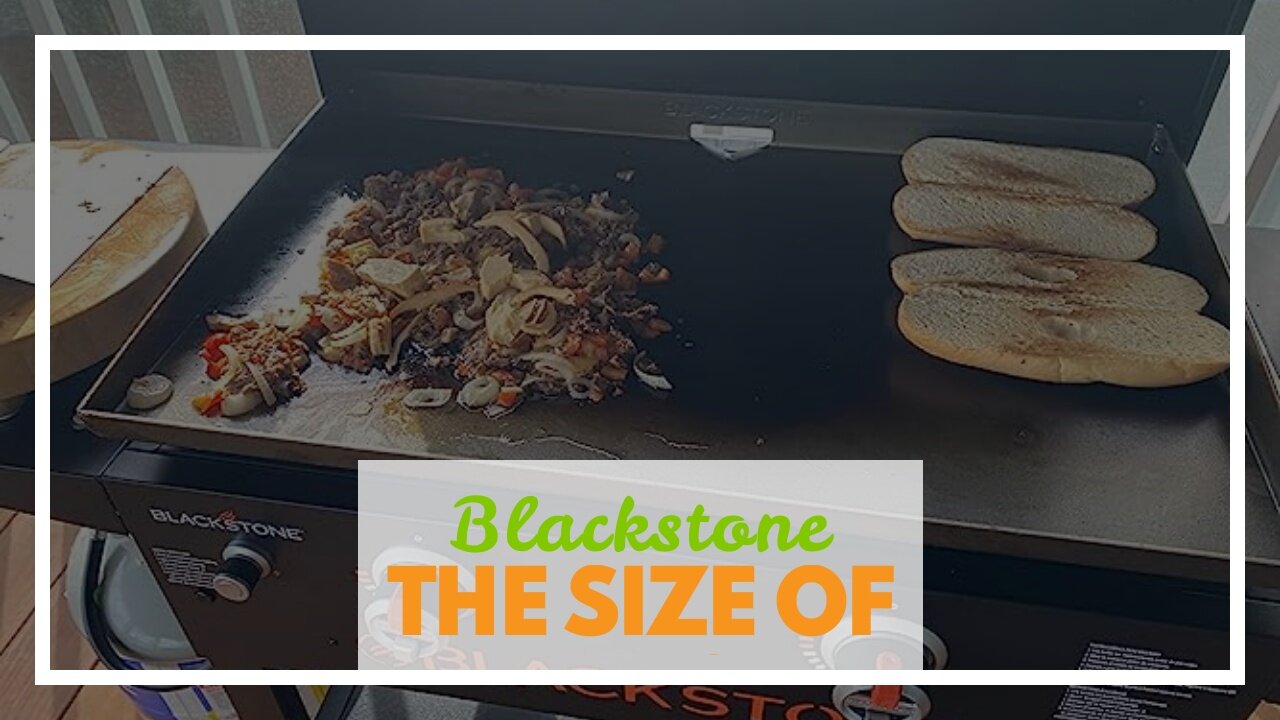 Blackstone 1883 Gas Hood & Side Shelves Heavy Duty Flat Top Griddle ...