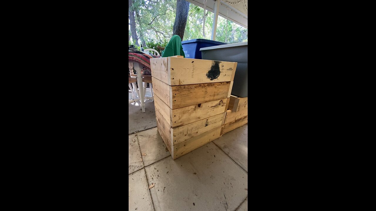 Fabricating a hive to transfer a langstroth colony into layens hive ...