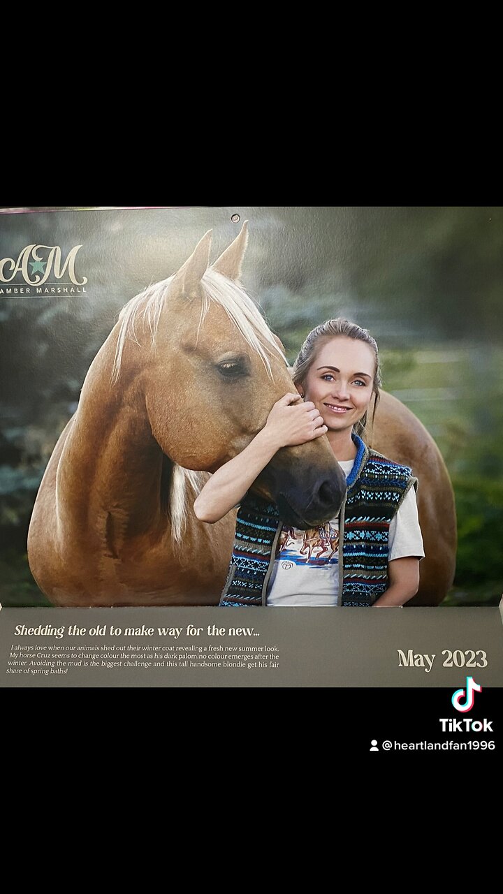 Amber Marshall 2023 Calendar