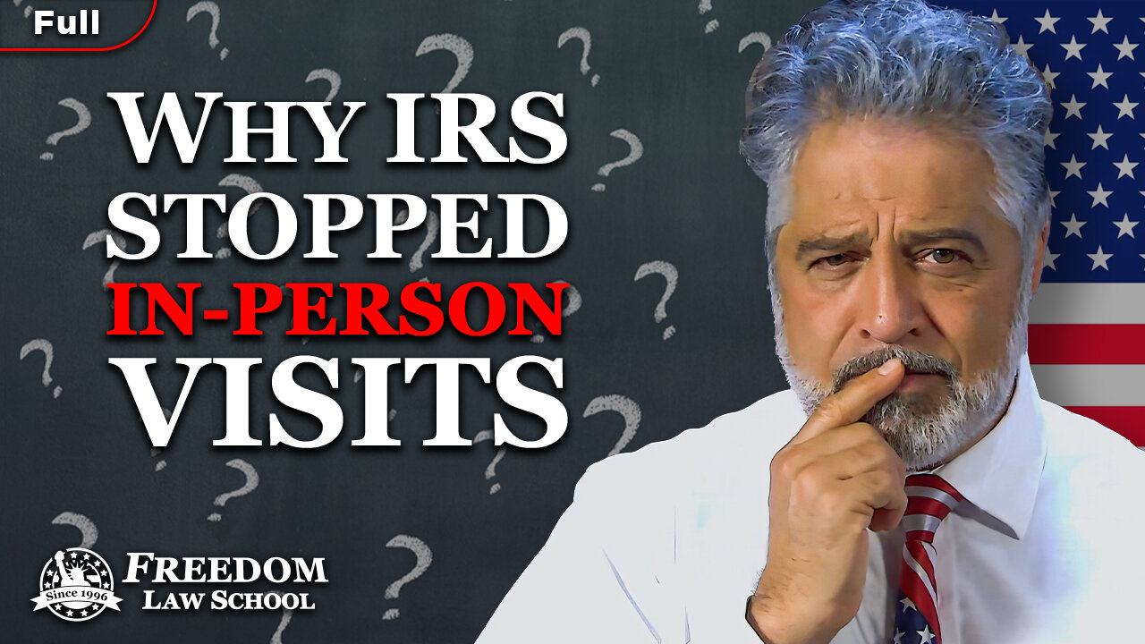 The real reason why IRS has announced they will stop visiting people’s ...