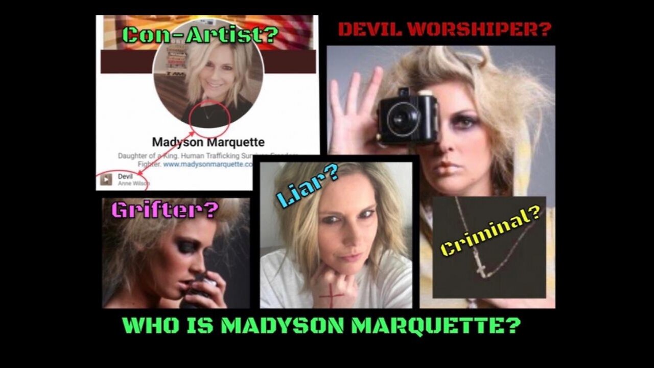 Who is Madyson Marquette? I never paid much attention to her, until ...
