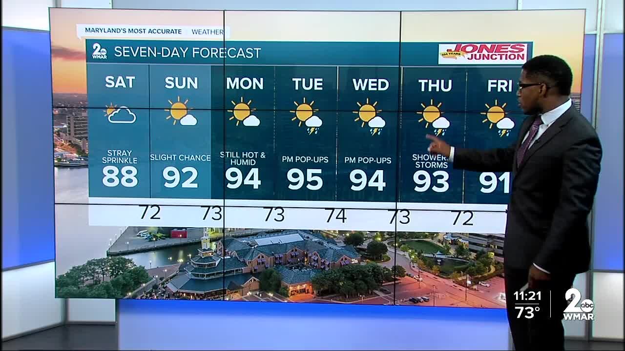 WMAR-2 News Weather at 11