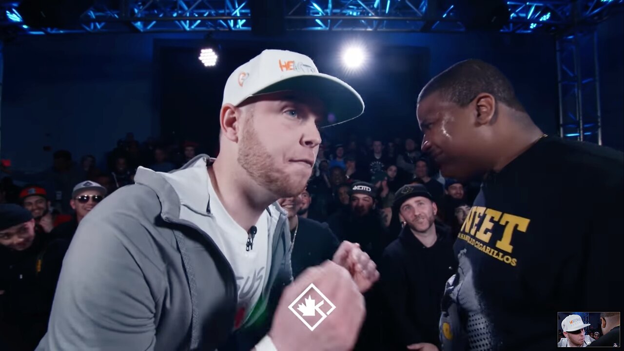 Classic 2007 Rap Battle A. Ward (white christian rapper who doesn't ...