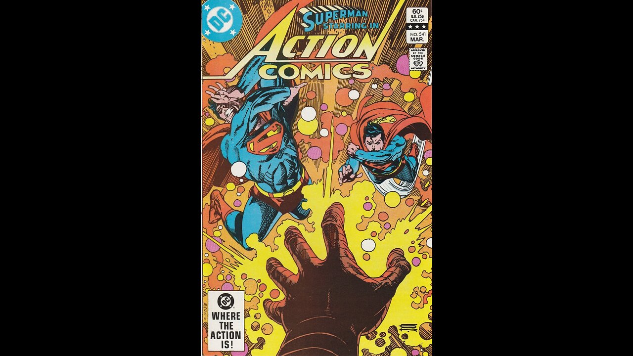 Action Comics -- Issue 541 (1938, DC Comics) Review