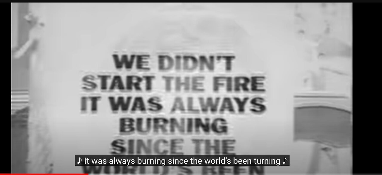 We didn't start the Fire? Biden, Oprah, The Rock and what is UNDER the ...