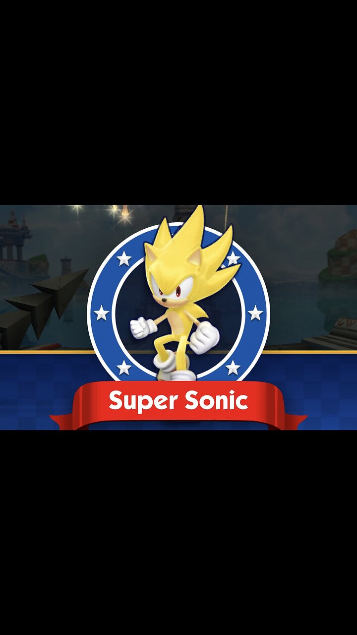Sonic Dash - Super Sonic Gameplay (iOS)