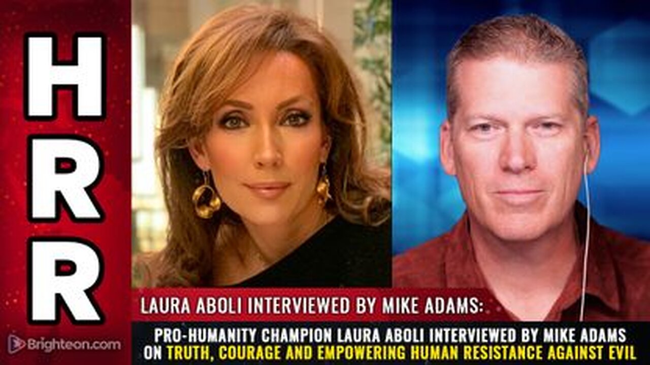 Pro-humanity Champion Laura Aboli - Truth, Courage and EMPOWERING Human ...