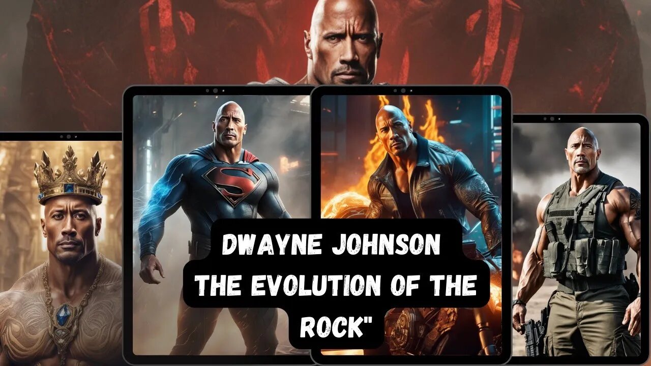 Dwayne Johnson: From Wrestler to Hollywood Titan - The Evolution of The ...