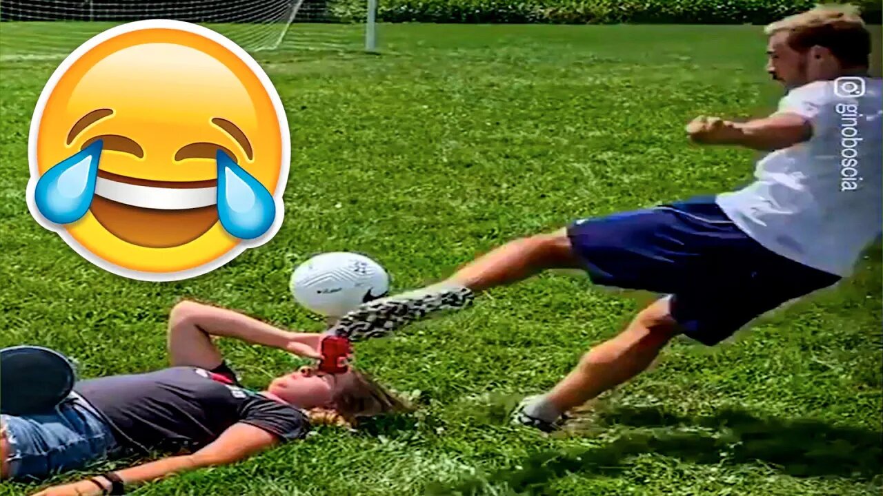 TIKTOK CHALLENGES... 🤣 FUNNIEST FOOTBALL FAILS, SKILLS, GOALS, MEMES ...