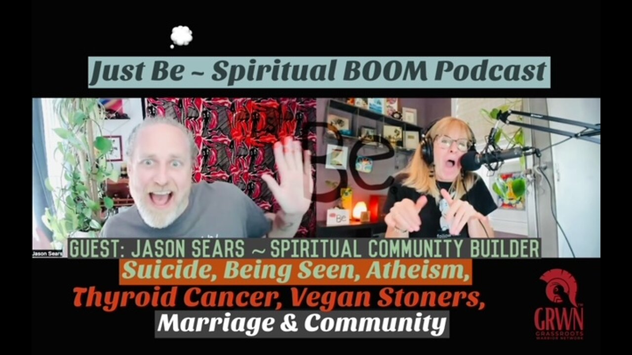 Just Be~SpBOOM: Jason Sears~Community Builder: Suicide/Being Seen ...