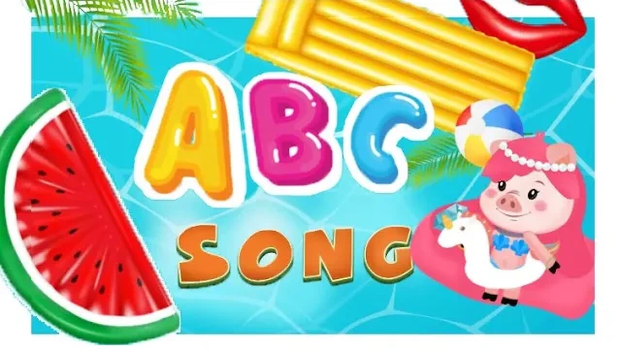 ABC Water Park Song ♫♫♫ - Learn ABC with this funny Water Park Song ...