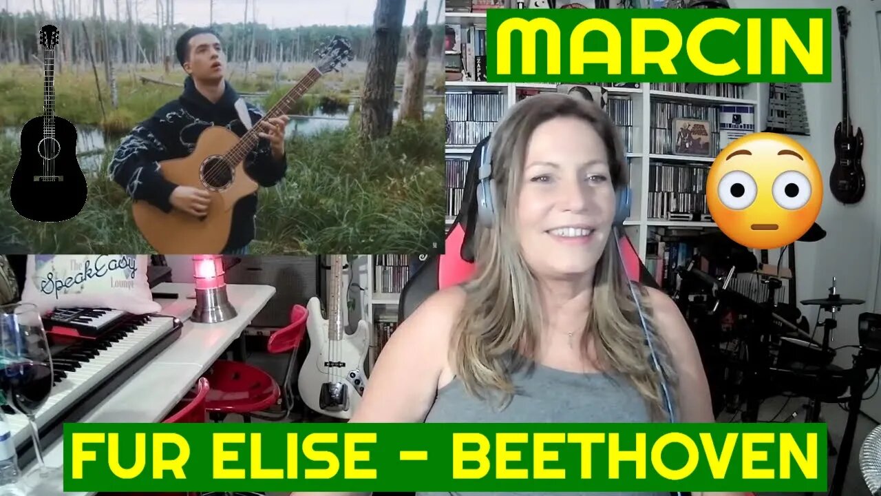 Marcin: "Fur Elise" Beethoven {on One Guitar} TSEL Marcin Reaction # ...