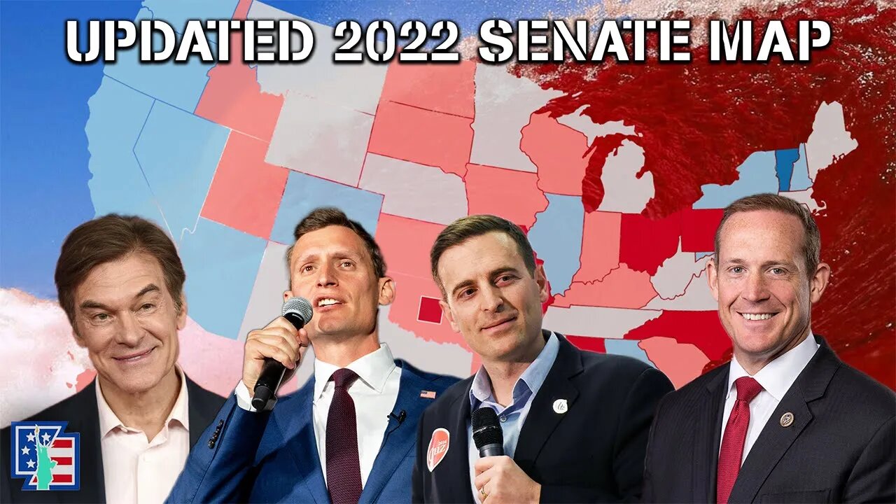 Updated 2022 Senate Map Prediction [October 2022]