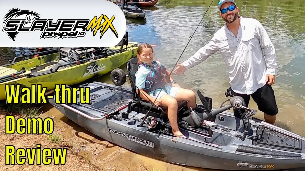 2022 Native Slayer Propel Max 10 - Walk Thru, Water Demo, and Unbiased ...
