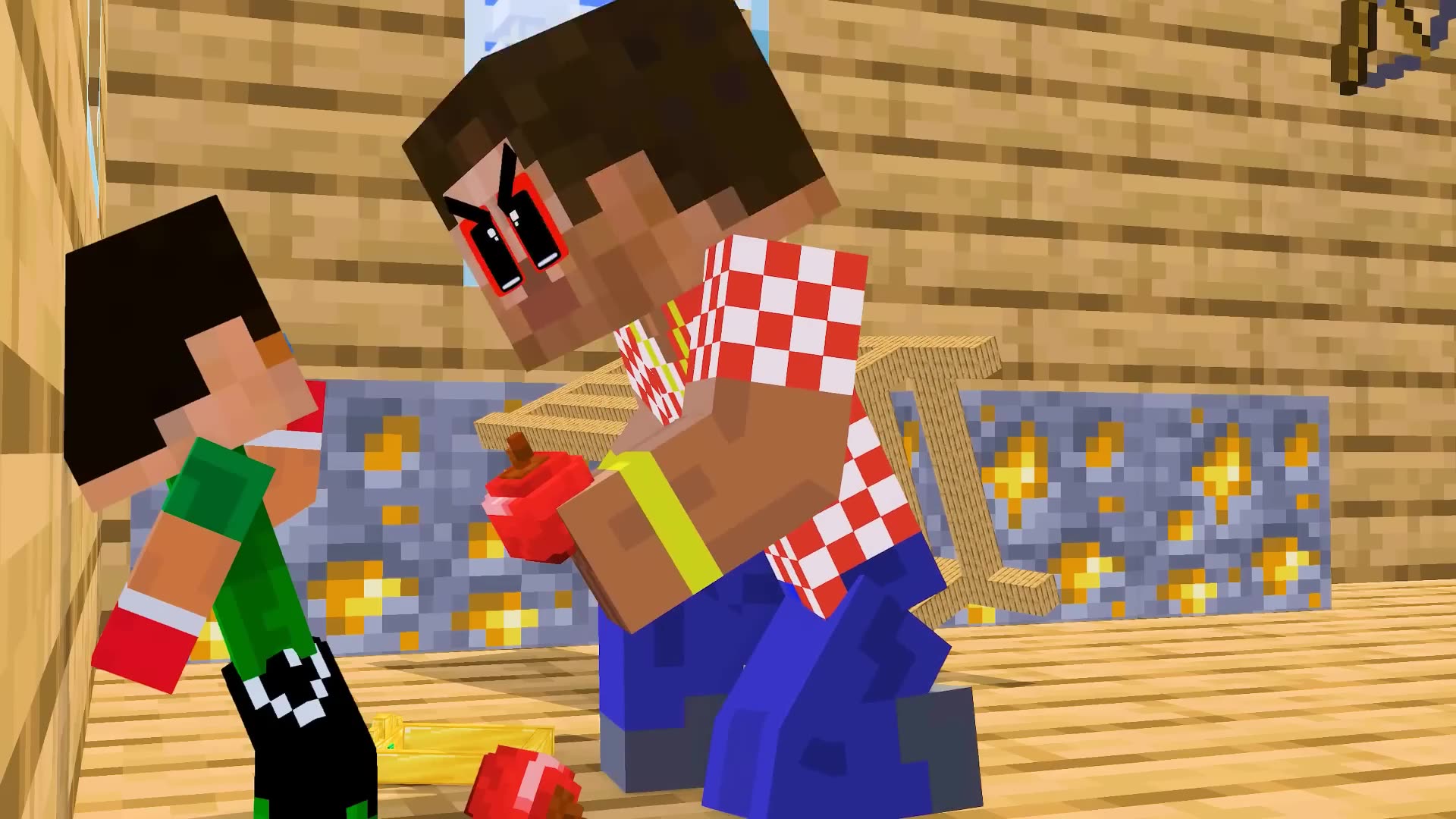 Monster School Sinister Stepmother and Little Herobrine - Sad Story ...