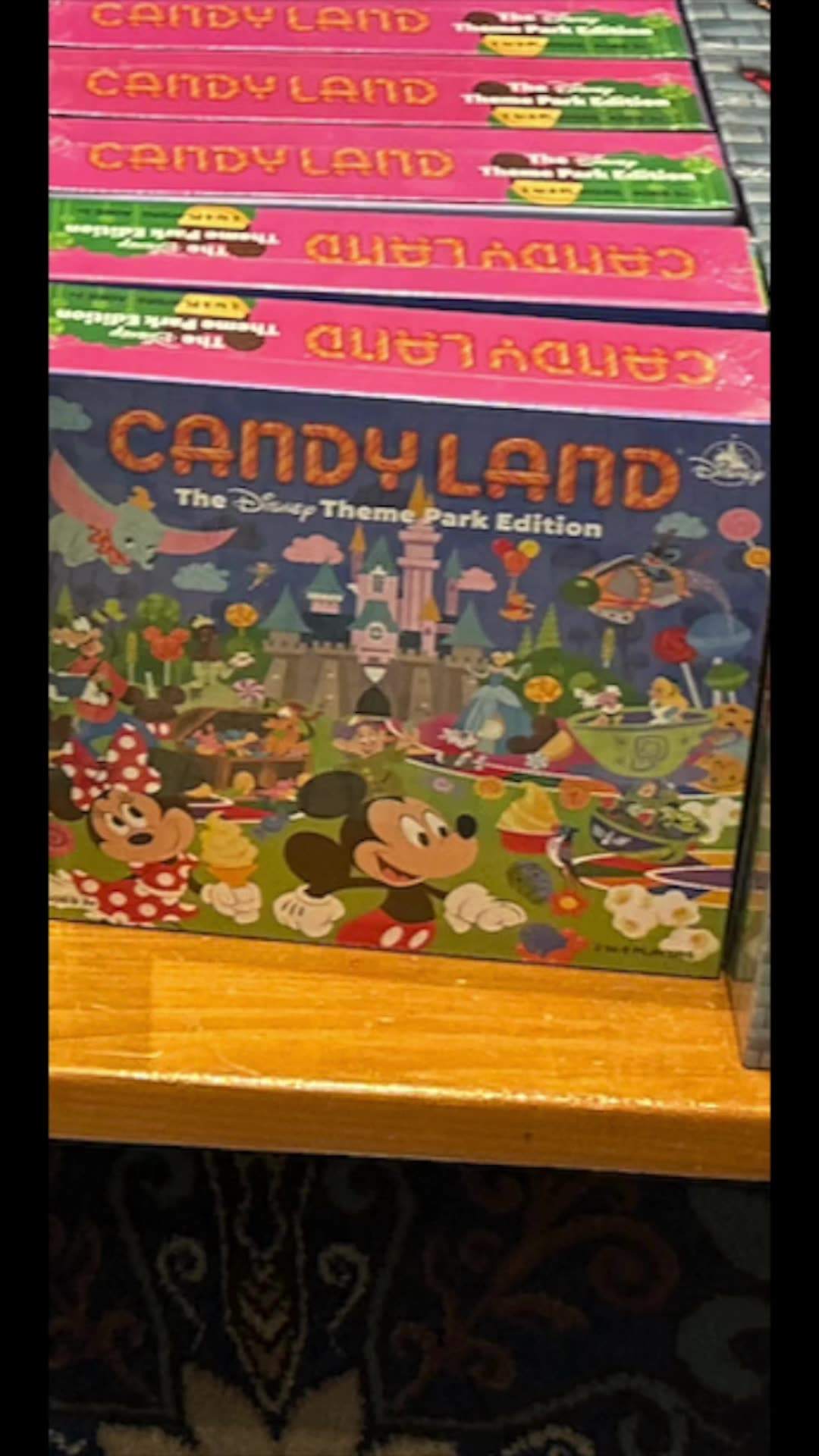 Disney Parks Edition Mickey Mouse Candyland Game #shorts