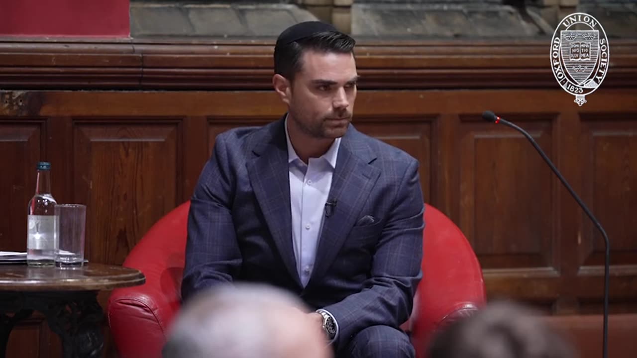 Conservative commentator Ben Shapiro speaks about the Israel/Hamas ...