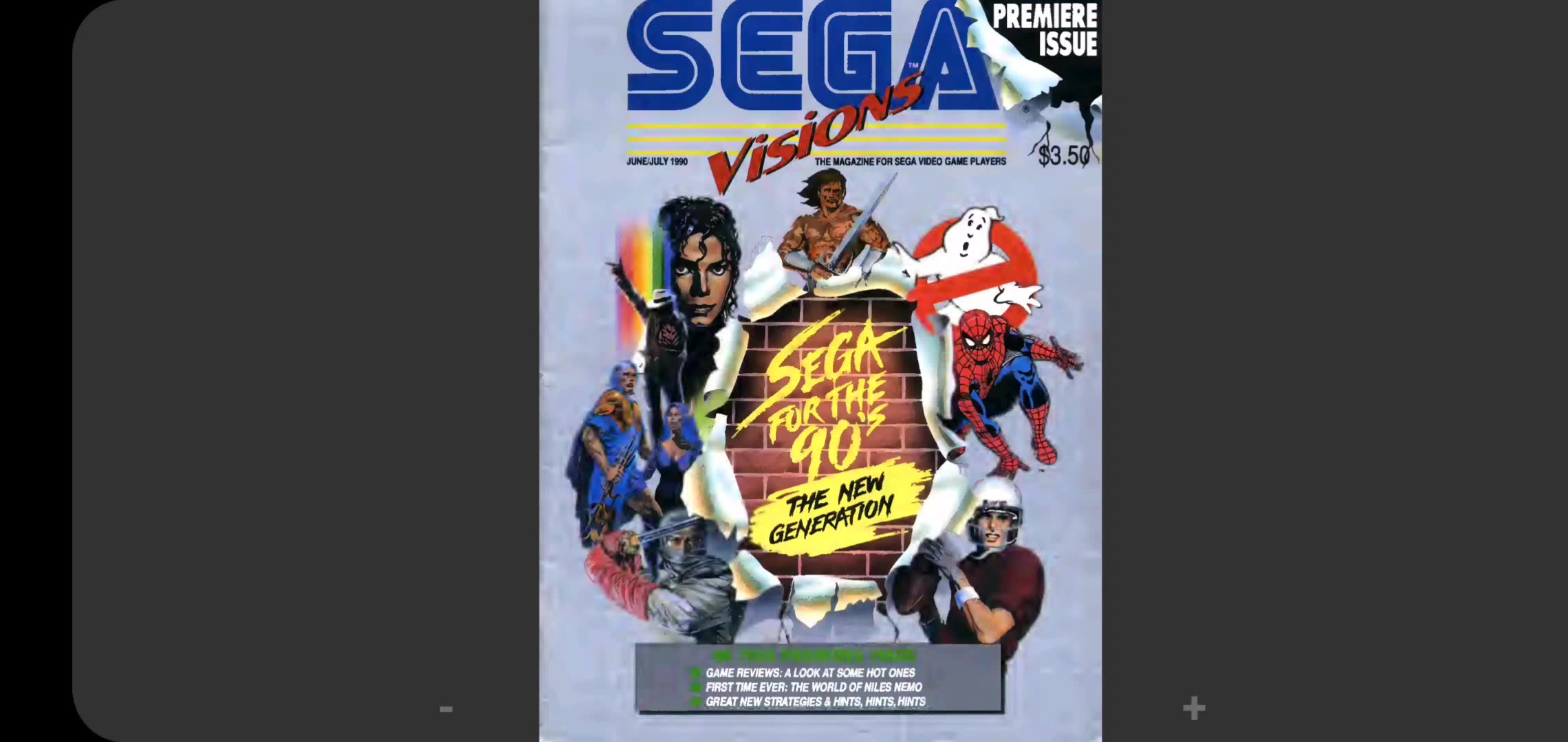 Episode 1: Sega Visions magazine issue 1