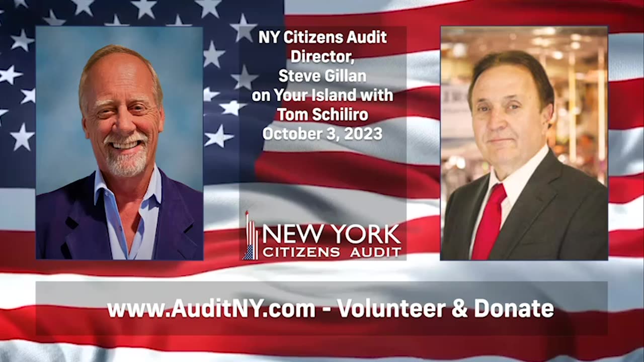 NY Citizens Audit Director, Steve Gillan on Your Island with Tom ...