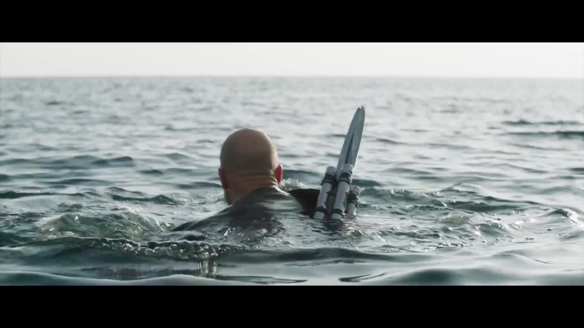 Megalodon Chases Jonas Scene | MEG 2 THE TRENCH (2023) Action, Movie ...