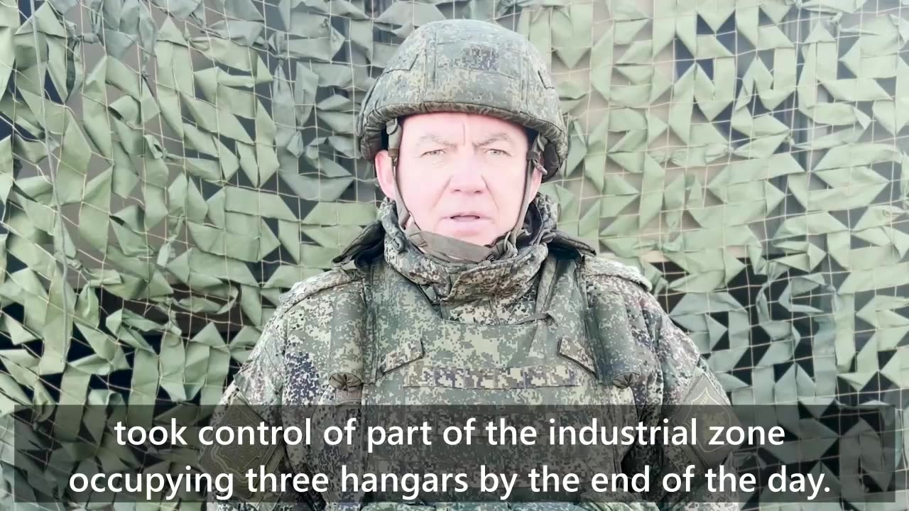 In Kupyansk direction, units of the 6th Combined-Arms Army, using six ...