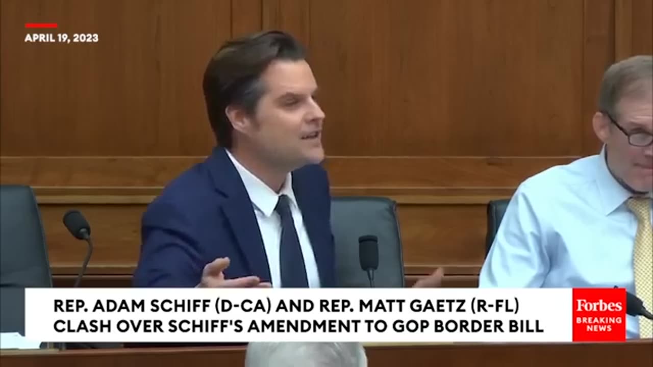Wild Battle Erupts Between Adam Schiff And Matt Gaetz