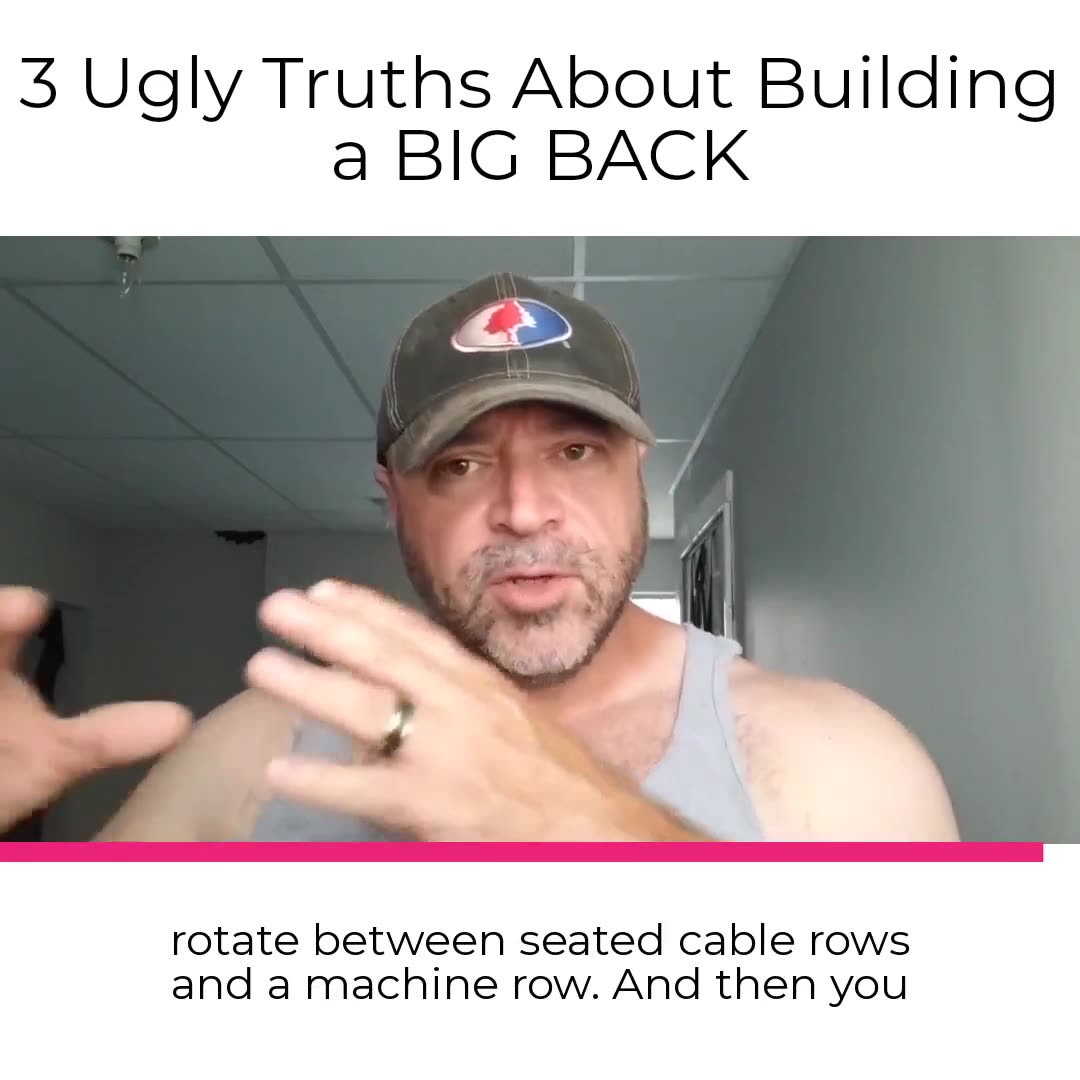 3 Ugly Truths About Building a Big Back