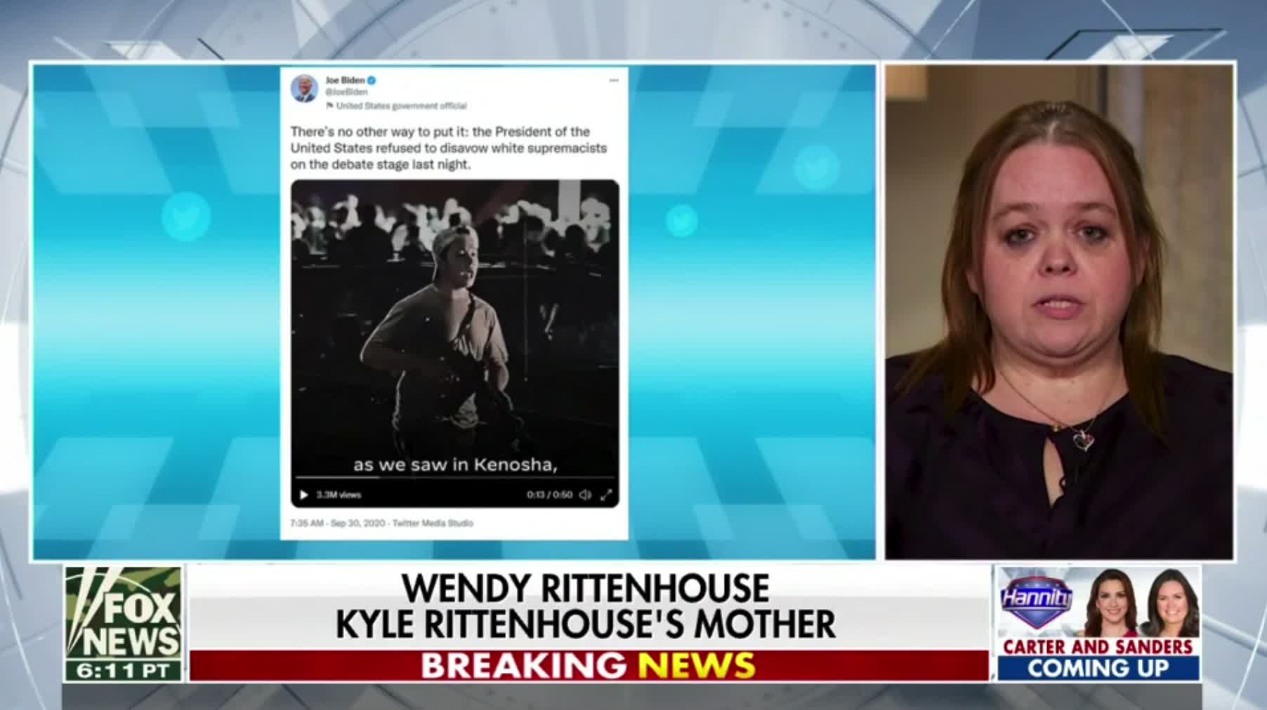 Kyle Rittenhouse's mom Wendy gives an emotional first interview since ...