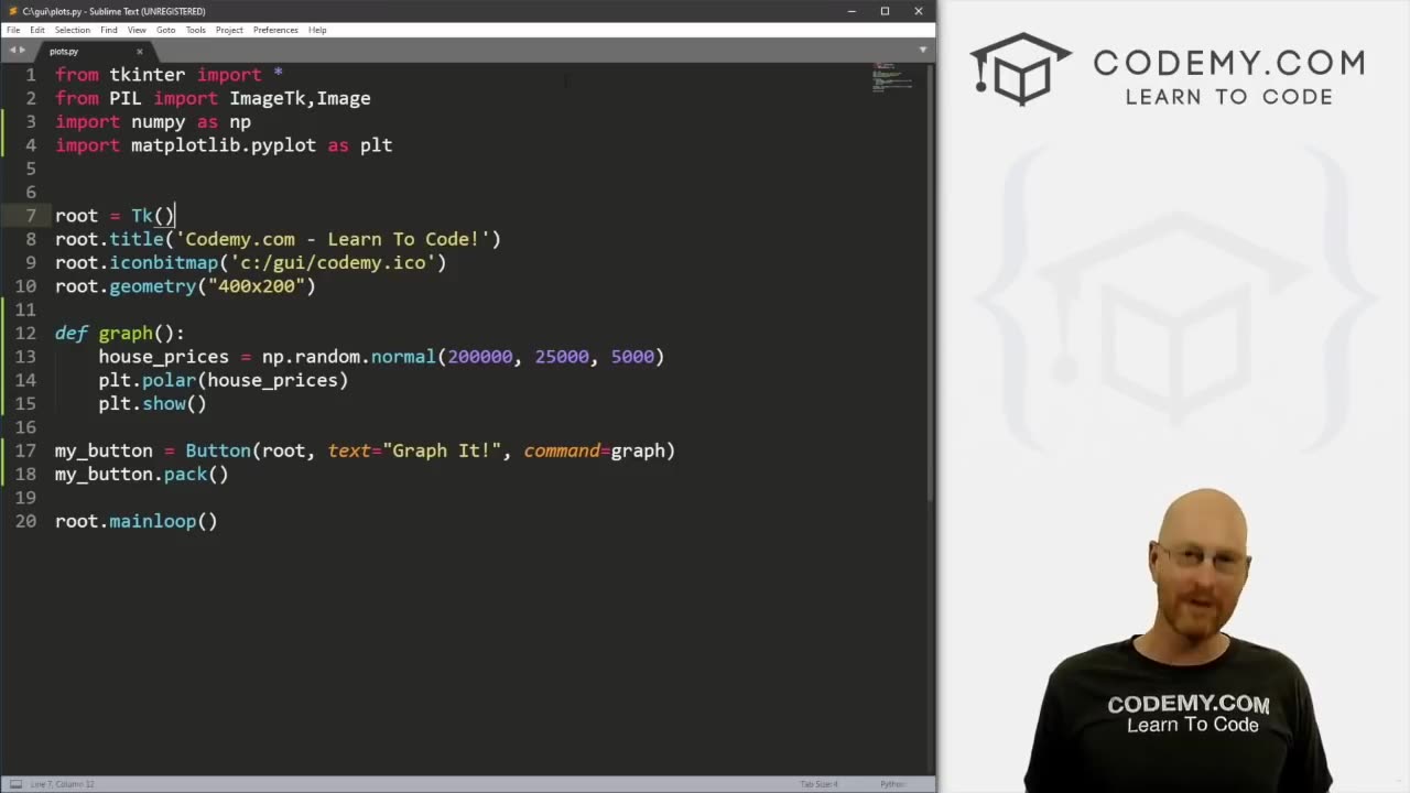 Tkinter Course Create Graphic User Interfaces In Python Tutorial
