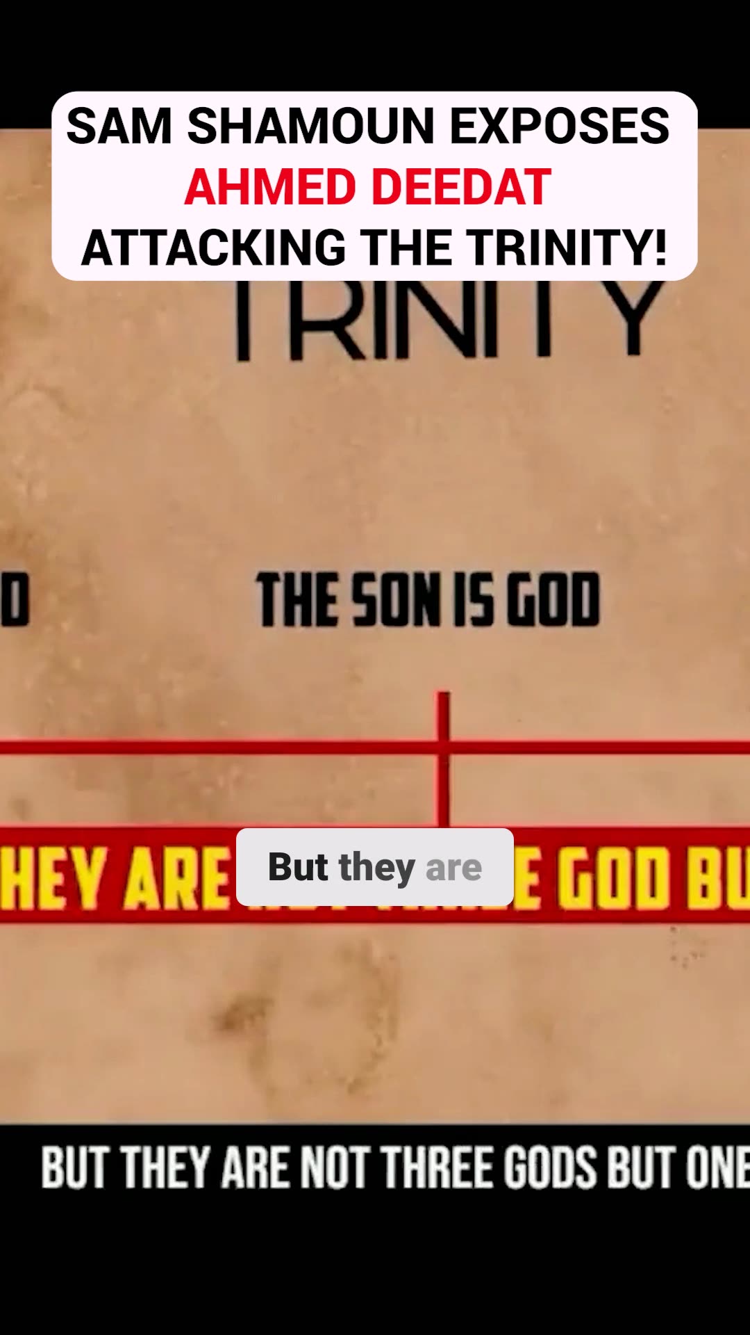 Sam Shamoun EXPOSES Ahmed Deedat ATTACKING The TRINITY