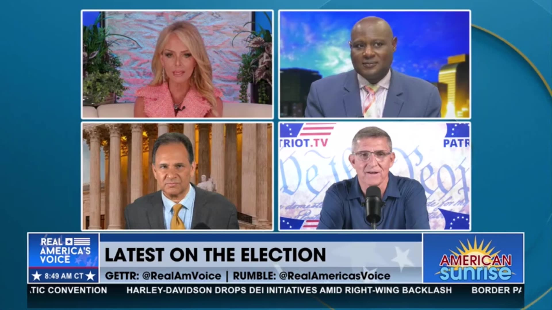Real America's Voice I The American Sunrise Show I Guest: General ...