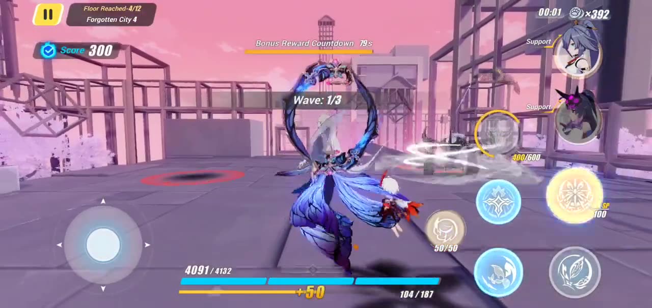 Honkai Impact 3rd - Elysian Realm Normal Difficulty W/ Aponia Pt 1
