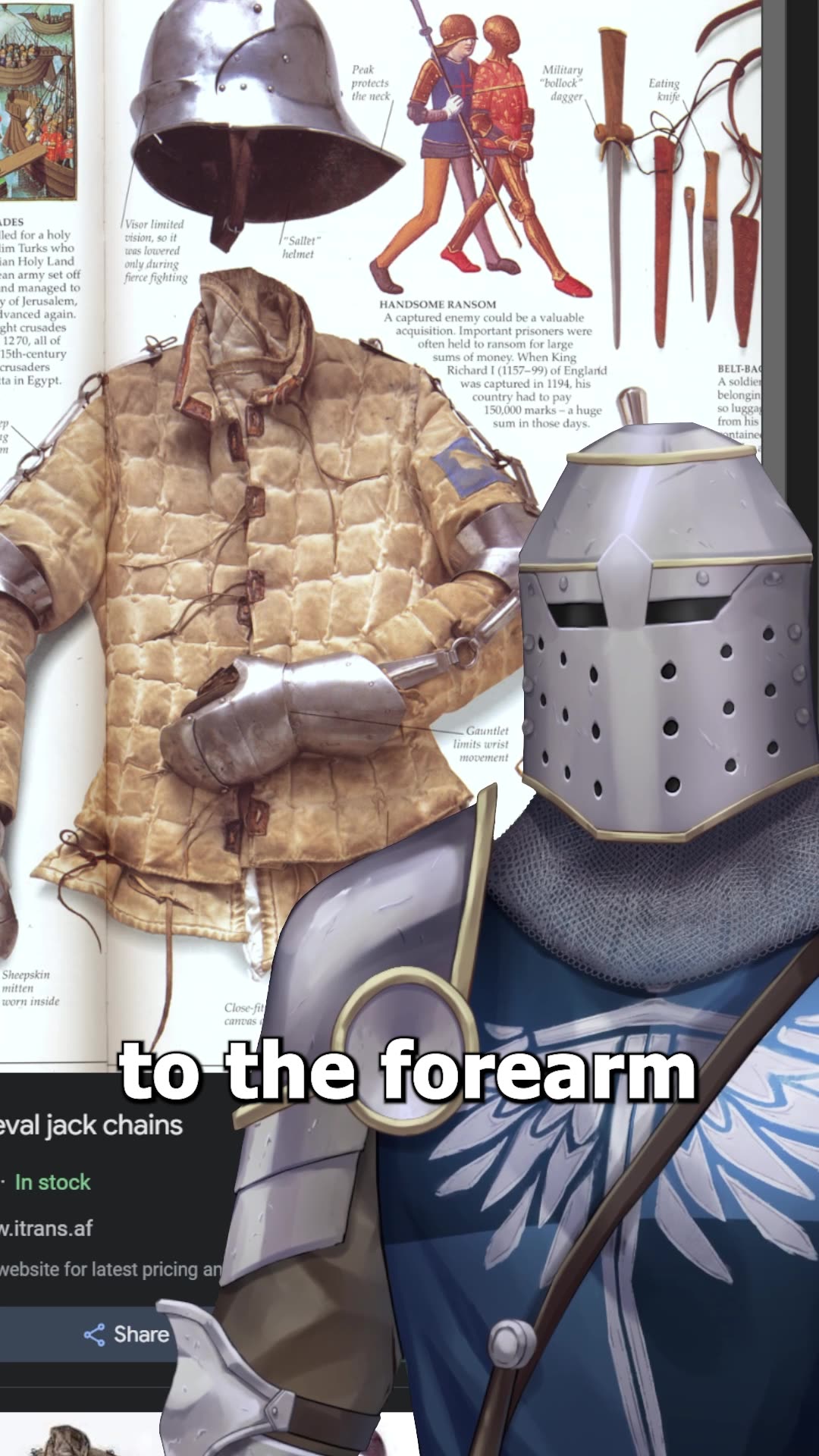 Poor Mans Plate Armor! | Jack Chains #history
